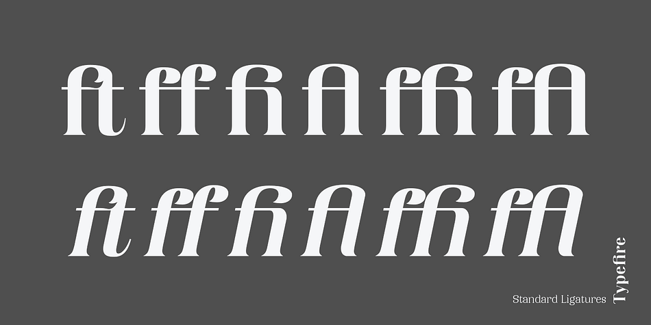 TA Typefire Font