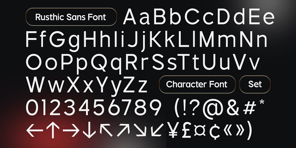 TT Rusthic Grotesque Sans Font