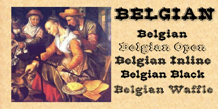 Belgian Font