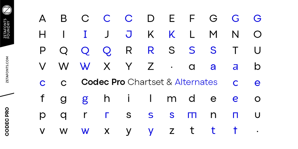 Codec Pro Font