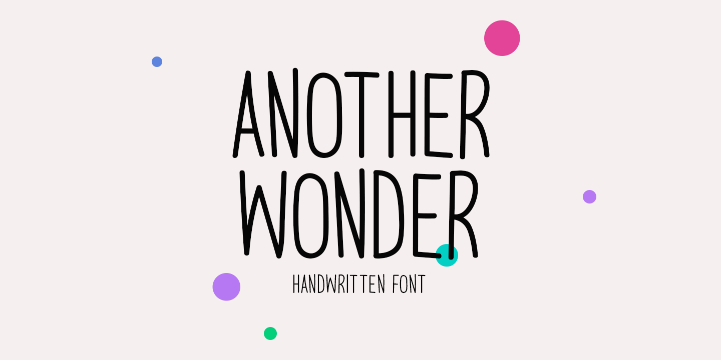 Another Wonder Font