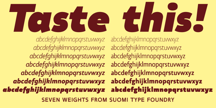 Taste Font