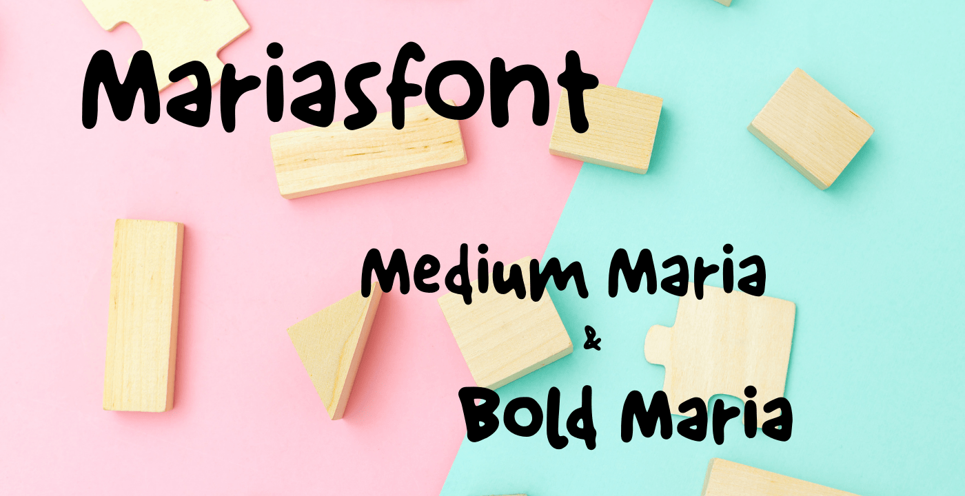 Mariasfont Font