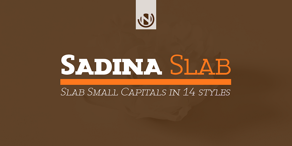 Sadina Slab SC Font
