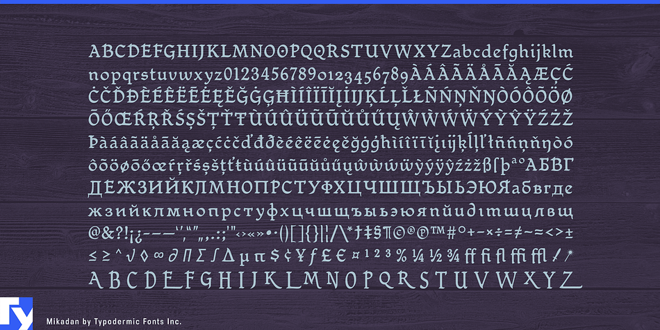 Mikadan Font