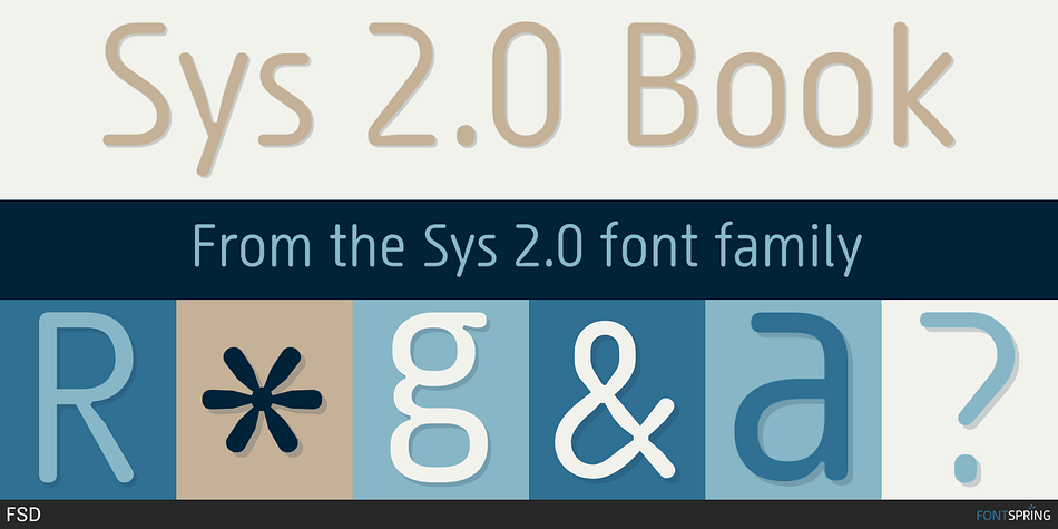 Sys 2.0 Book Font