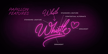 Papillon Script Font