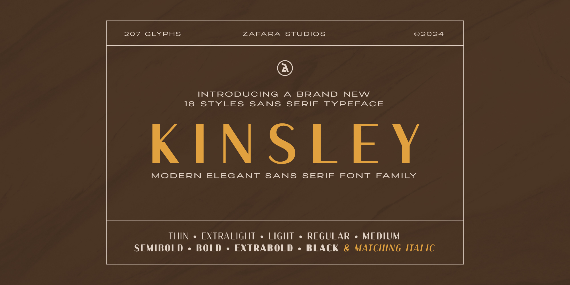 Kinsley Font