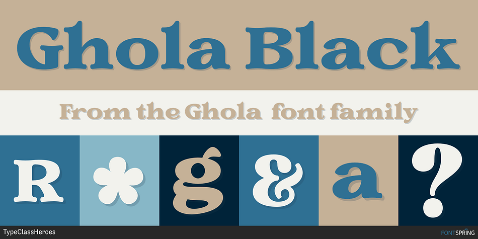 Ghola Black Font