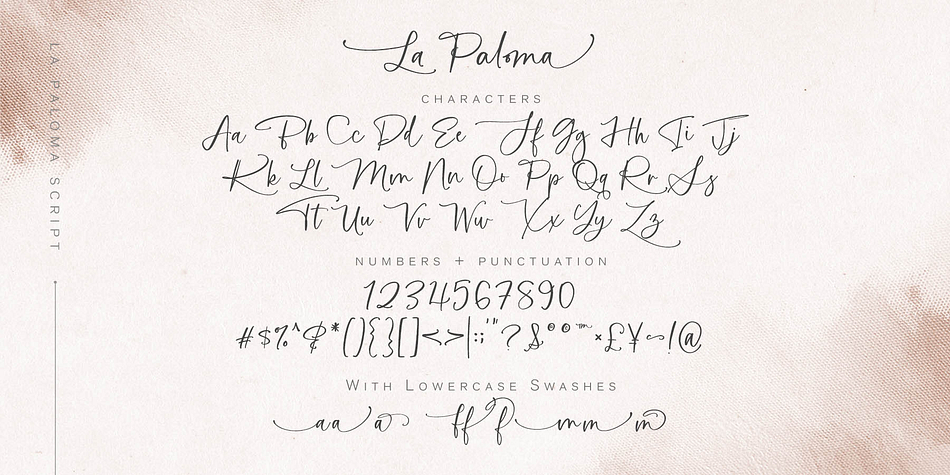 La Paloma Script Font