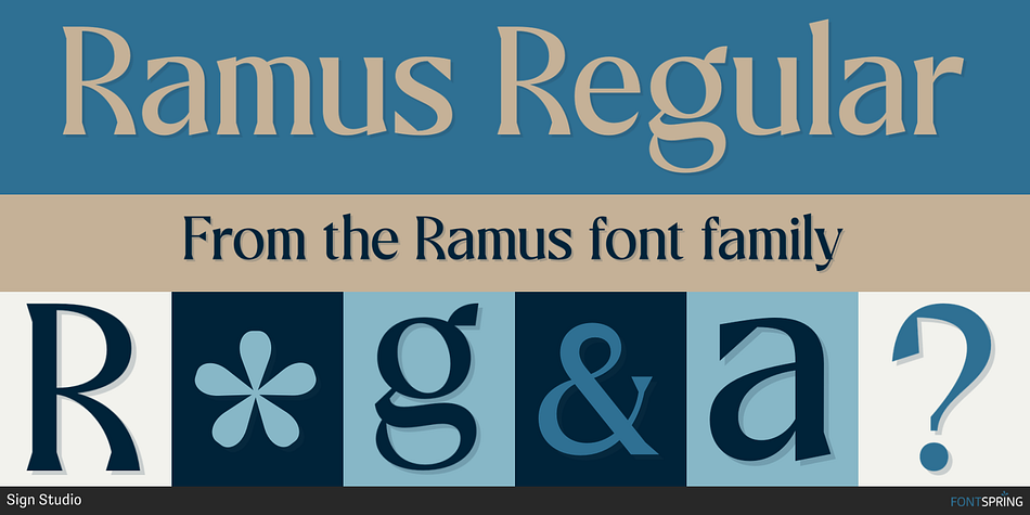 Ramus Regular Font
