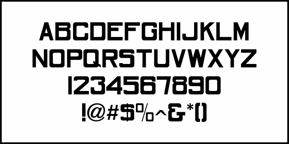 Poster Project JNL Font