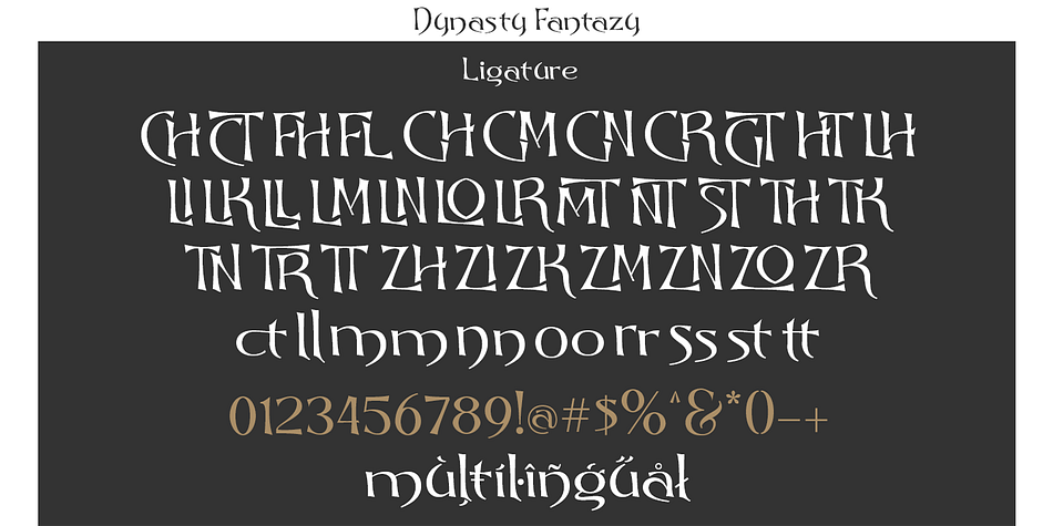 Dynasty Fantasy Font