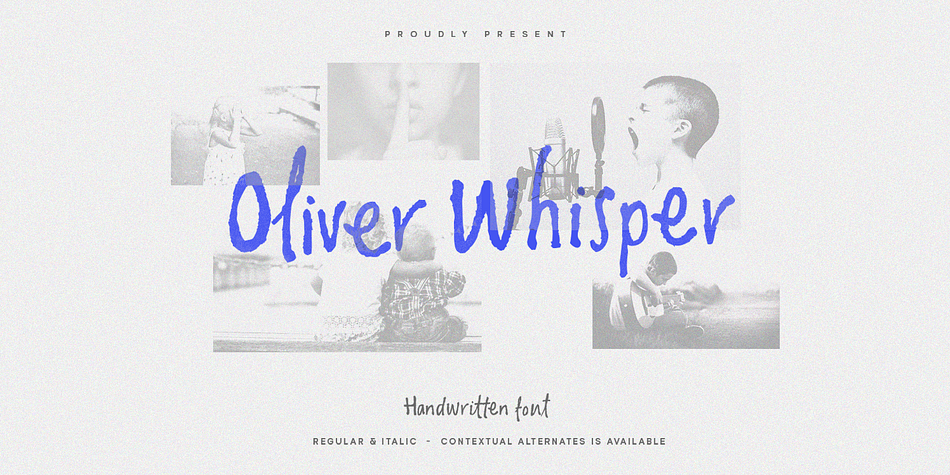 Oliver Whisper Regular Font