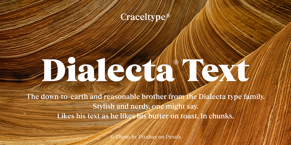 Dialecta Text Font