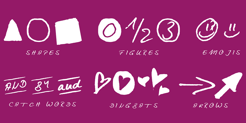 Hand Writing of Janina Font