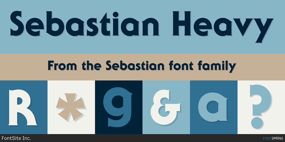 Sebastian Font Family by FontSite Inc. - Fontspring