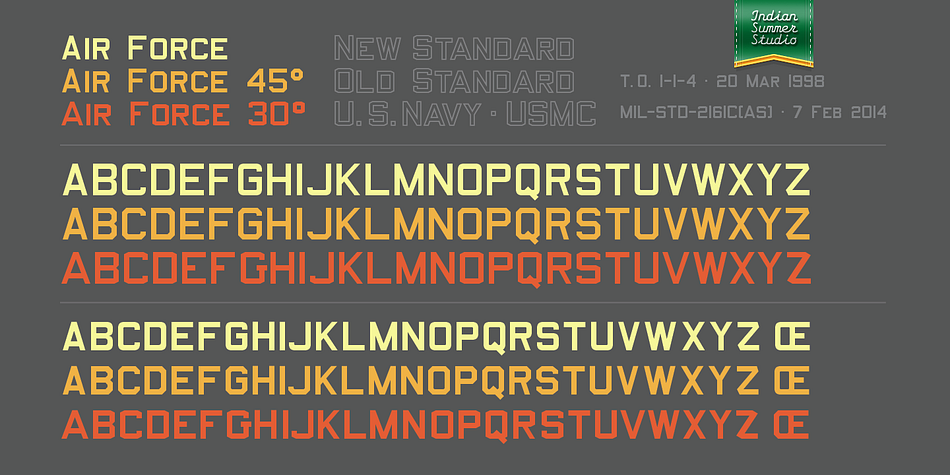 Air Force Font