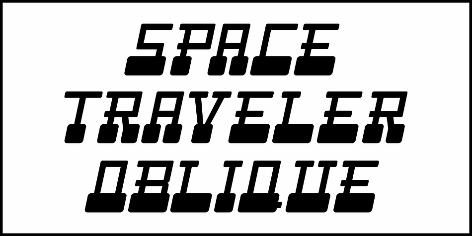 Space Traveler JNL Font