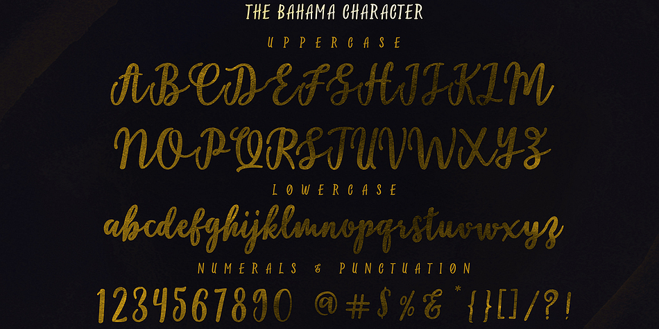 Bahama Script Font