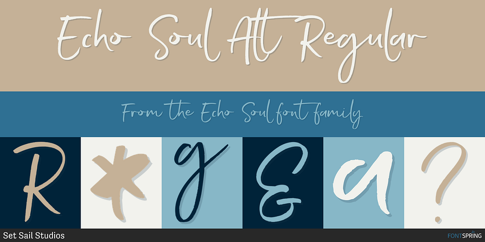 Echo Soul Alt Regular Font