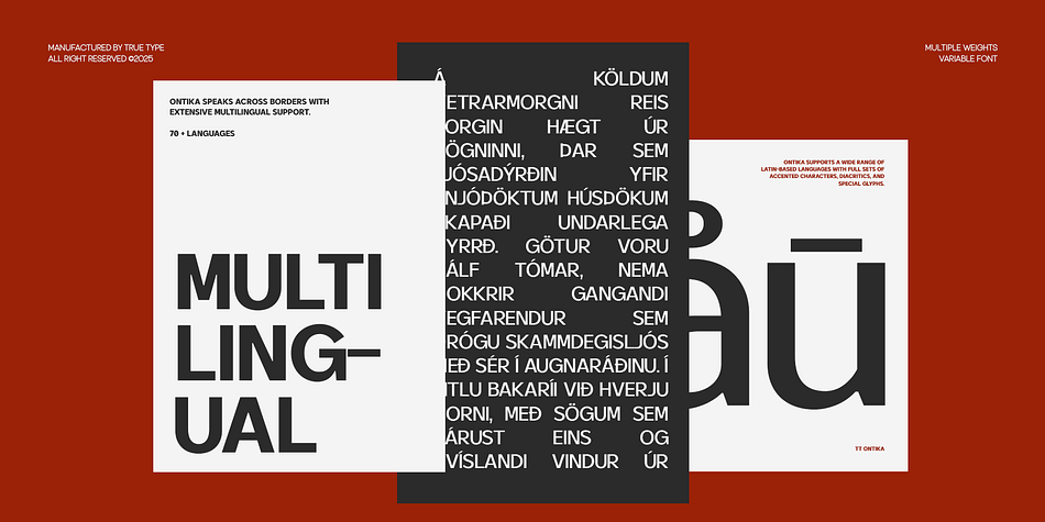 TRT Ontika Font