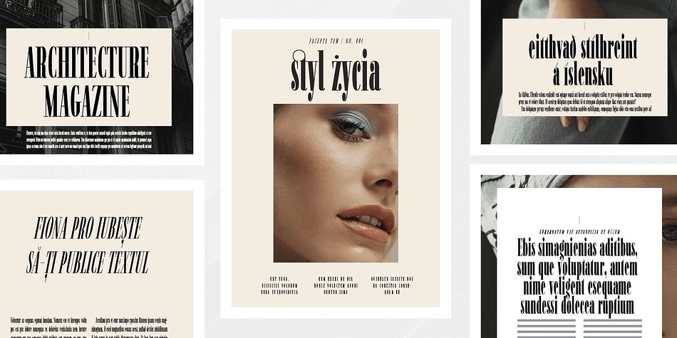 Fiona Pro Font | Fontspring