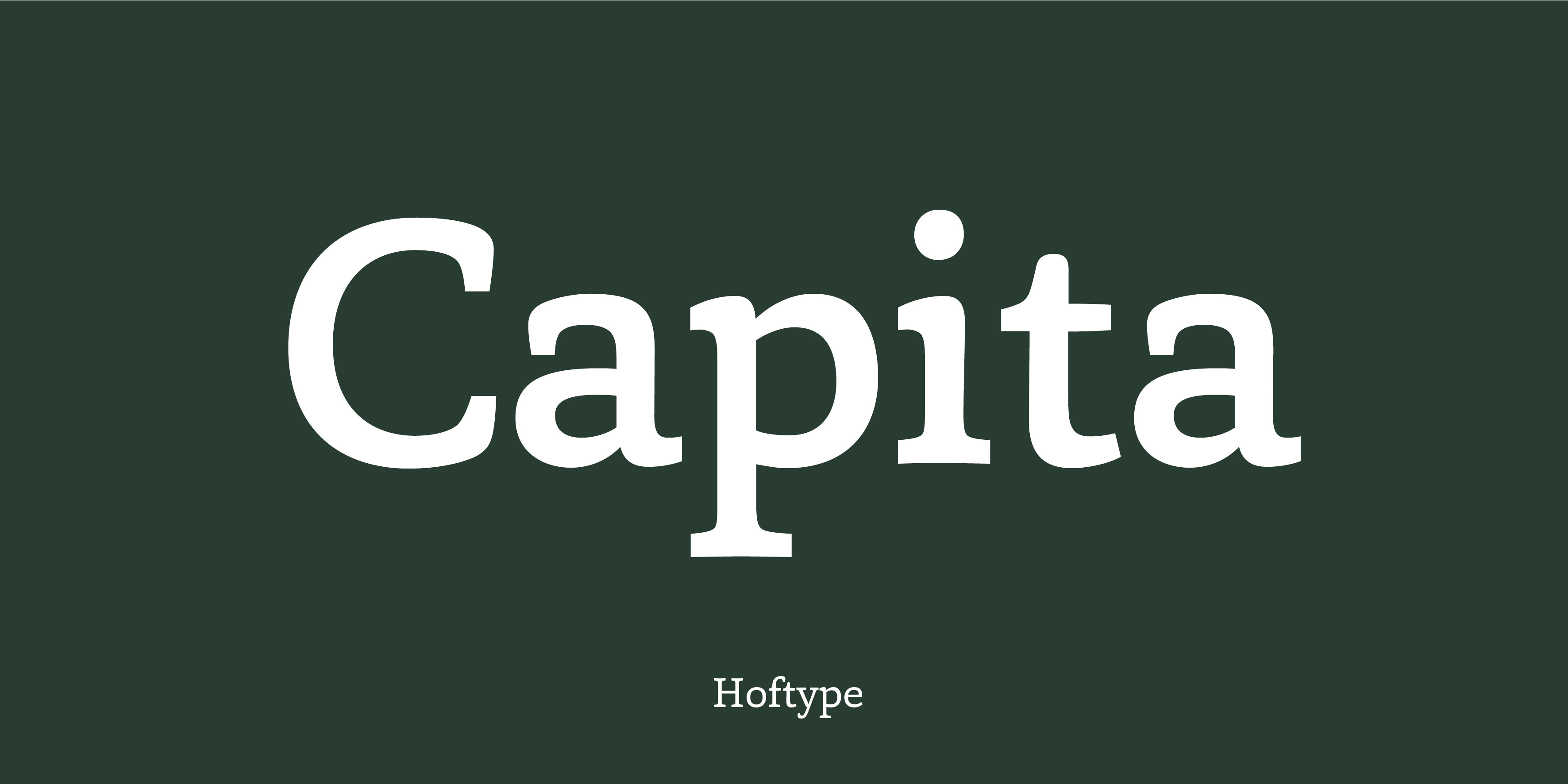 Capita Font
