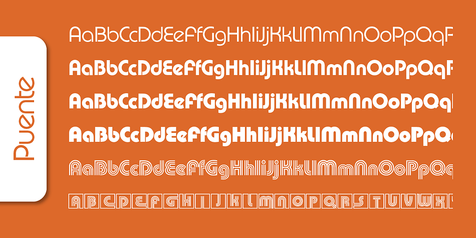 Puente Pro Font