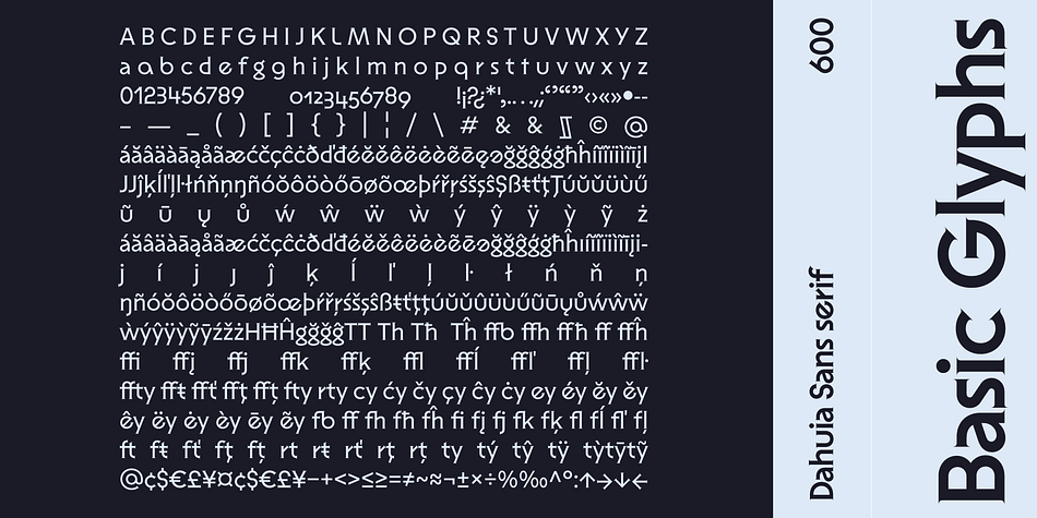 Dahuia Font