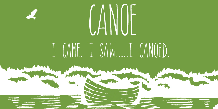 Canoe Font | Fontspring