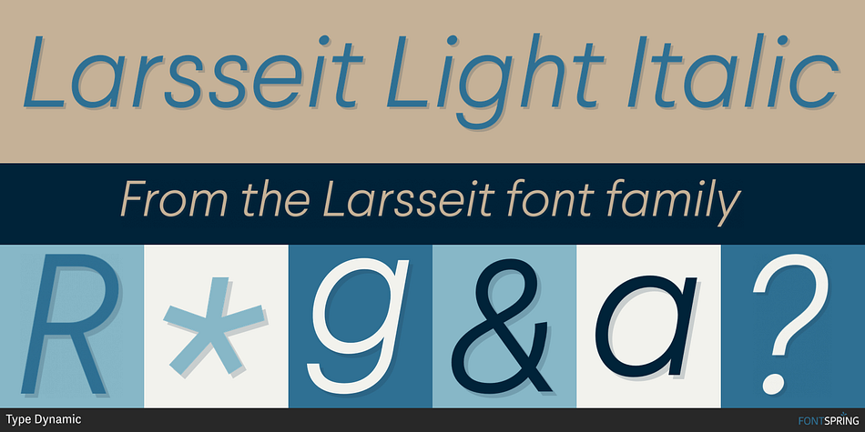 Larsseit Font