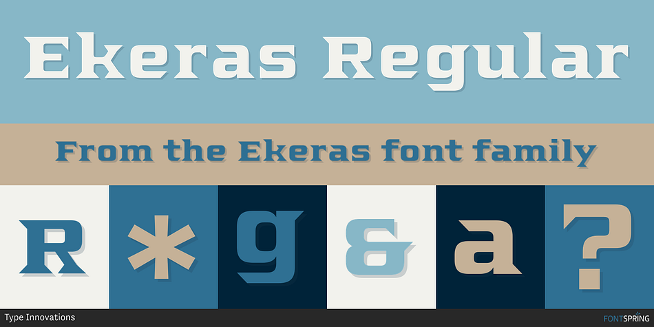 Ekeras Regular Font