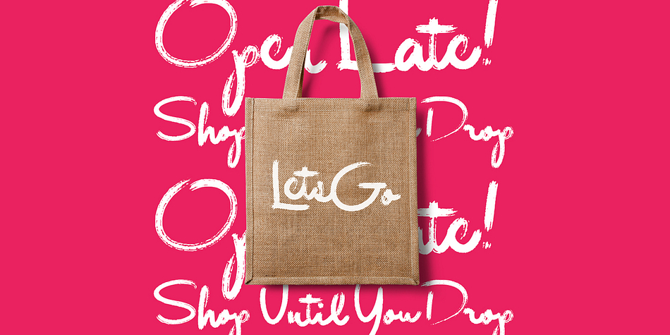 Rough Brush Script Font