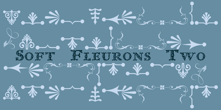 Soft Fleurons Font | Fontspring