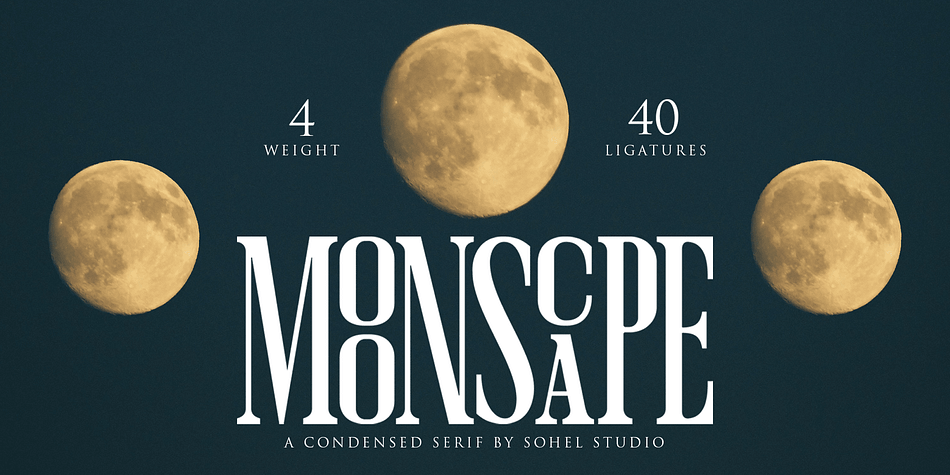 Moonscape Font