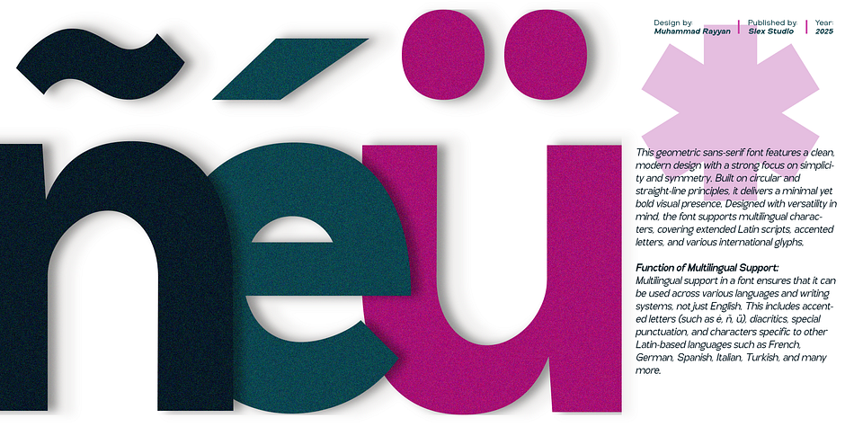 Geometra® Sans Font