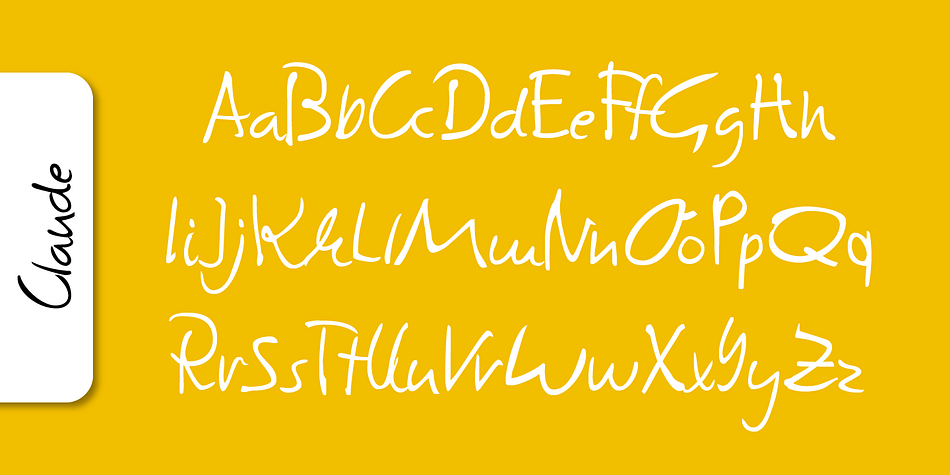 Claude Handwriting Font