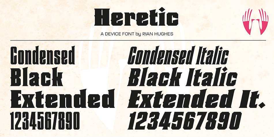 Heretic Font