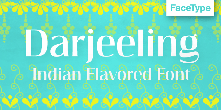 Darjeeling Font