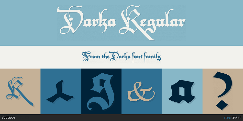 Darka Regular Font