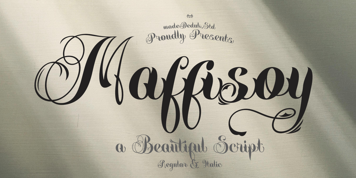 Maffisoy Font