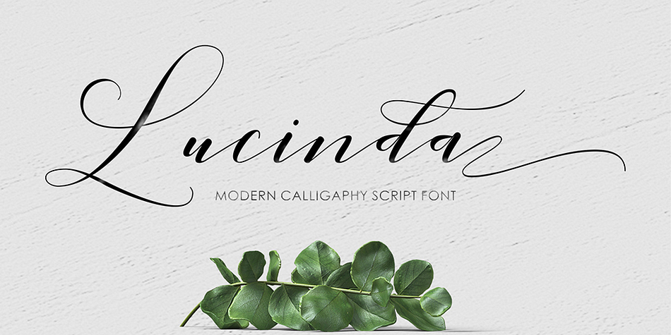 Lucinda Script Font