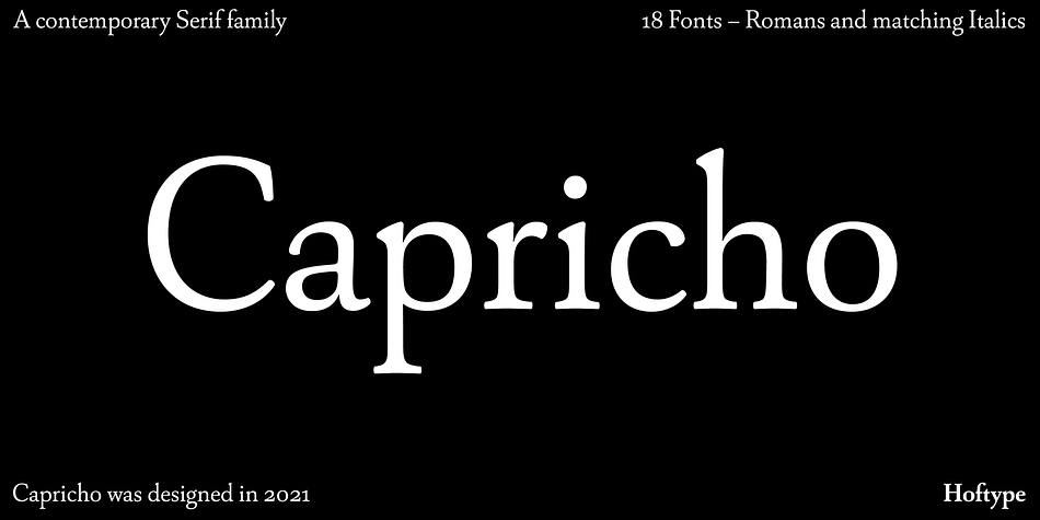 Capricho Font