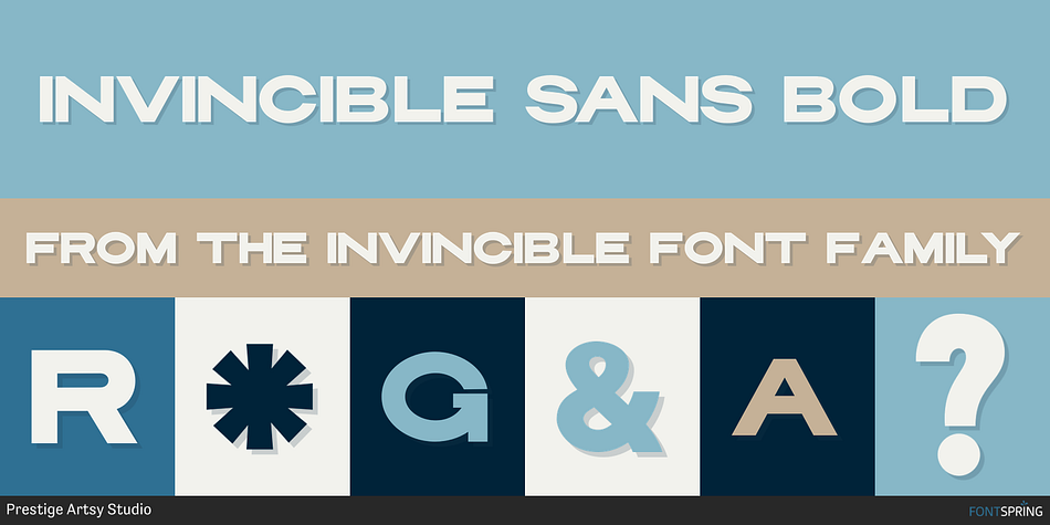 Invincible Sans Bold Font