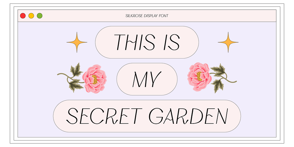 Silkrose Font
