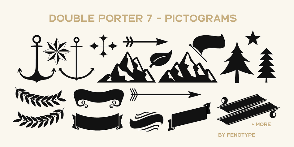 Double Porter Font