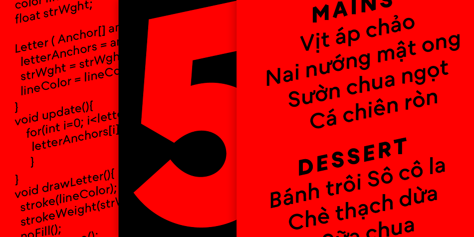 strokeWeight Font