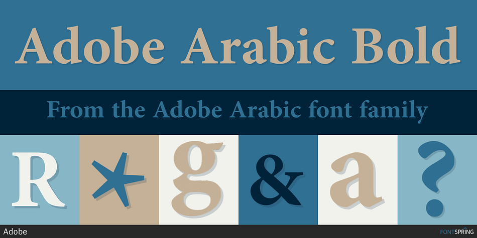 Adobe Arabic Font | Fontspring