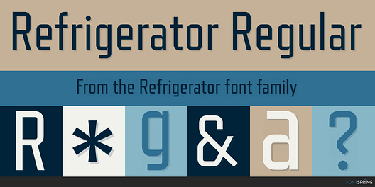 Fonts similar to Refrigerator